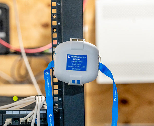 Singlemode Fiber Optic Launch Cable, 1000 m, SC/UPC-LC/UPC — Primus Cable