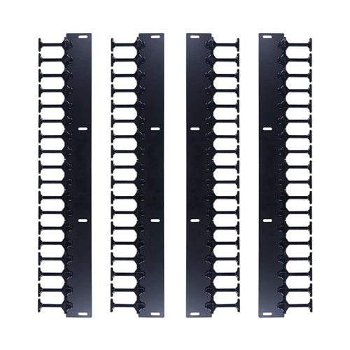 Vertical Finger Management Panel With Plastic Fingers 42U, 45U, 48U ...