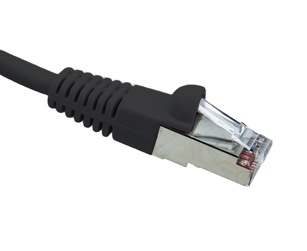 CAT5E Shielded Ethernet Patch Cable, Snagless Molded Boot, RJ45 - RJ45 ...