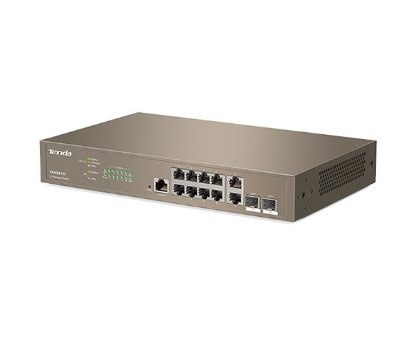L3 Managed Switch, 10 Port Ethernet + 2 SFP – Primus Cable