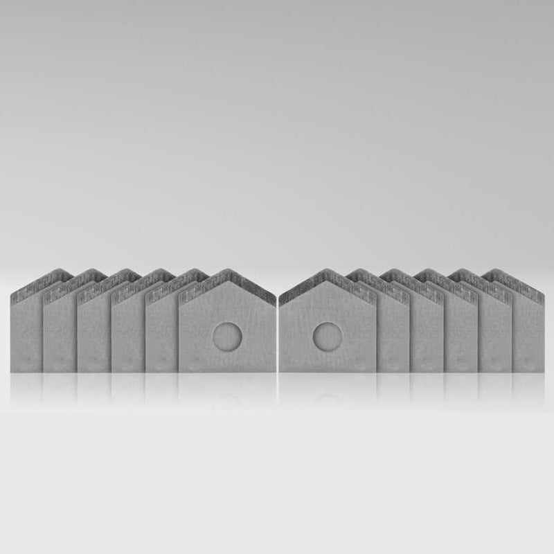 Flat Drop Toner Wire Slitter Replacement Blade, Pack of 12 | Jonard To ...