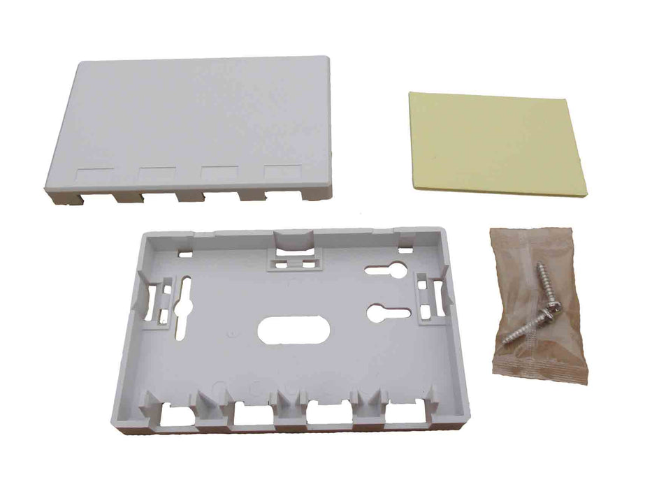 Surface Mount Box, 4-Port, White — Primus Cable
