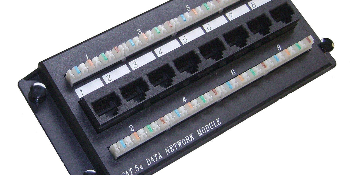 CAT5E Network 8-Port Data Module — Primus Cable