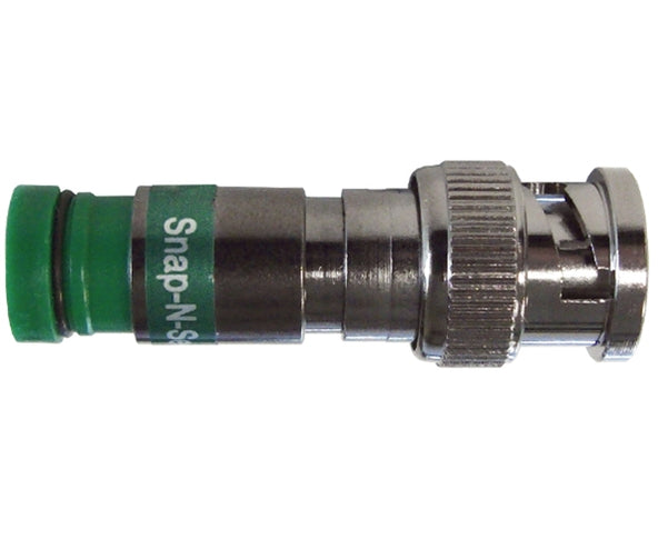 Pro Snap N Seal® Universal BNC RG6 Coax Cable Connector — Primus Cable