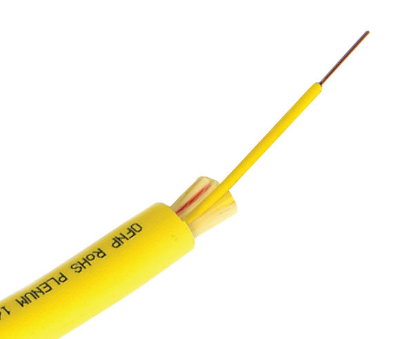 Micro-Distribution 9/125 Single Mode Plenum Optical Fiber, 2 Strand ...
