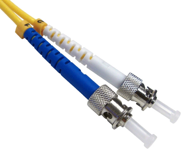 Fiber Optic Patch Cable ST to ST Single Mode OS2 9/125 — Primus Cable