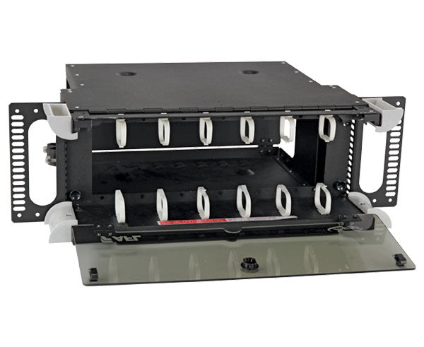 AFL XFM Fiber Patch Panel, 12 Adapter Panel Capacity — Primus Cable