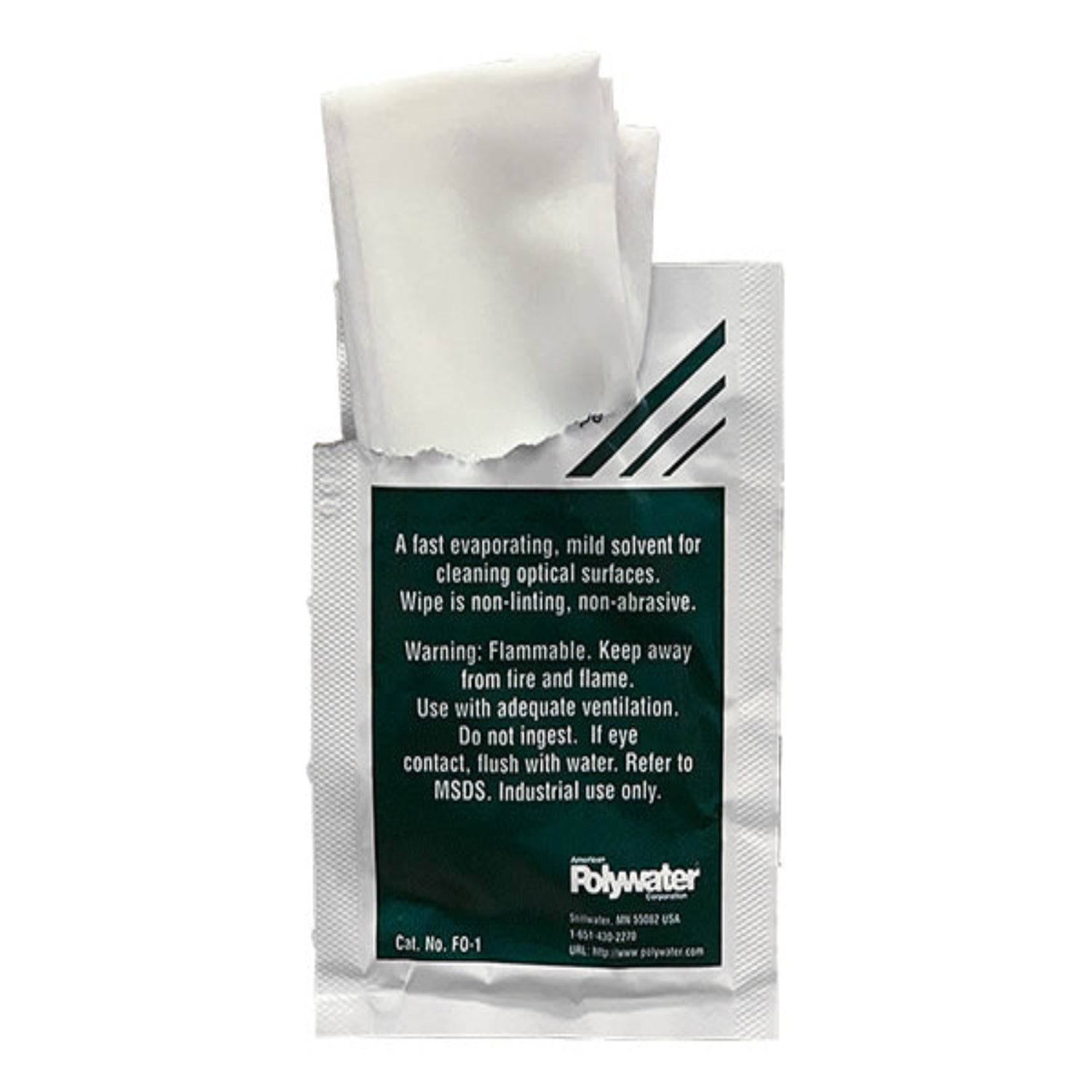 Alcohol Fiber Optic Cleaner Type FO - Foil Pouch Wipes (50/Pk) – Primus ...