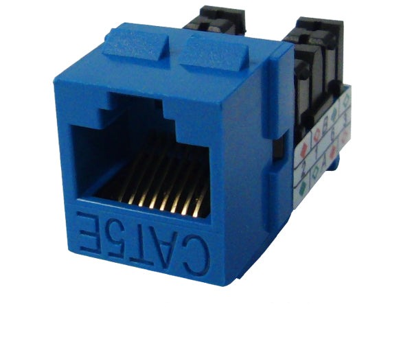 CAT5E Unshielded Keystone Jack, MIG+, High Density — Primus Cable