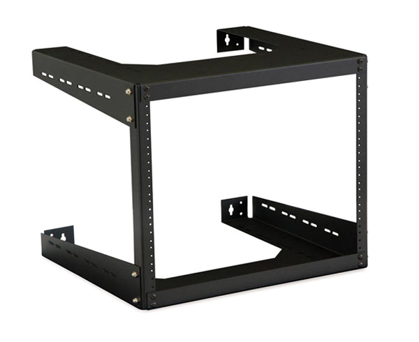 Network Rack, 18" Deep Open Frame Wall Rack, 8U, US Made – Primus Cable