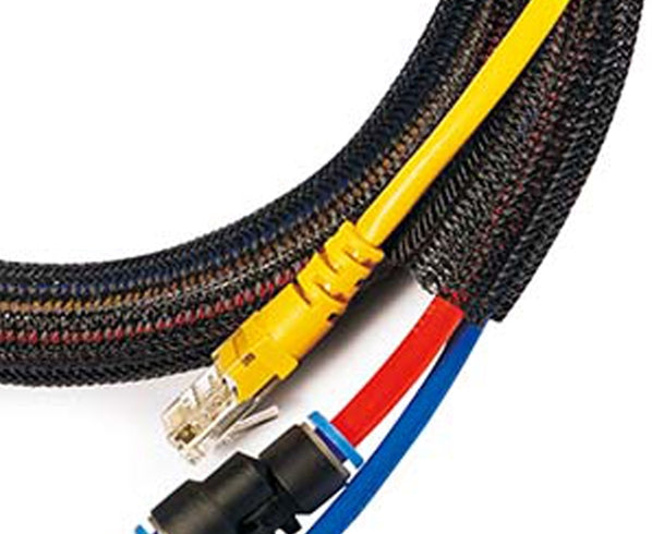 Self Closing Exp. Braided Sleeve Cable Sock — Primus Cable