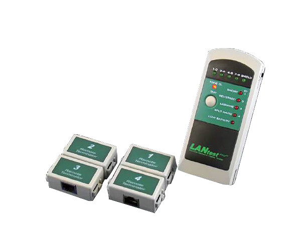 LAN Tester, LANtest Pro with 4 Remotes | Primus Cable | Network Testers
