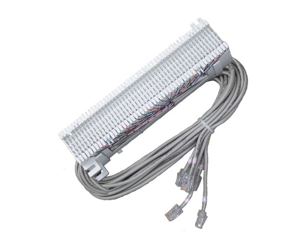 Pre-Wired 66 Block with RJ45 Hydra Cable, 7-Feet – Primus Cable