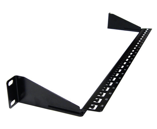Rackmount Rear Cable Support Bar, 24 Port, 1U — Primus Cable