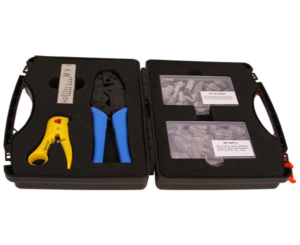 Cat6A Shielded Ethernet Data Network Termination Tool Kit — Primus Cable