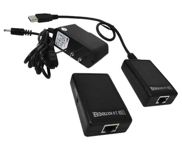 Single Device USB 2.0 Extender, 1 USB Ports to 1 RJ45 — Primus Cable