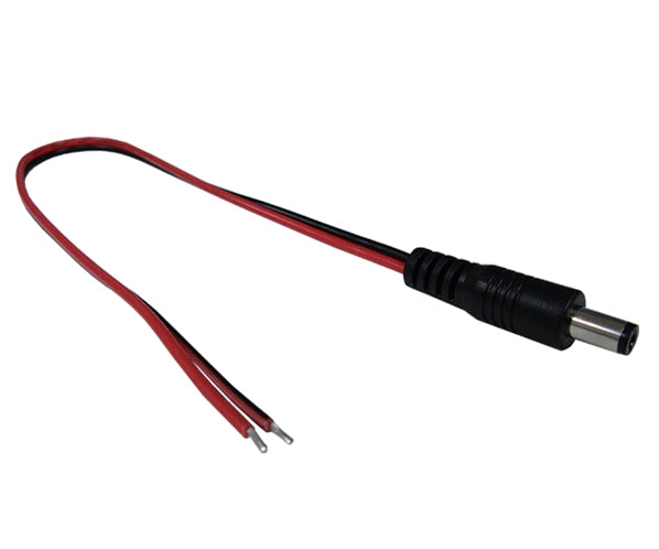 DC Power Adapter, Female, 1' Leads — Primus Cable